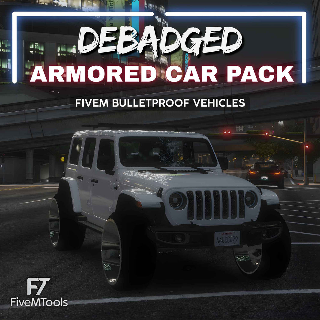 Unbranded Cars | FiveM Debadged Vehicle Collection – fivemtool